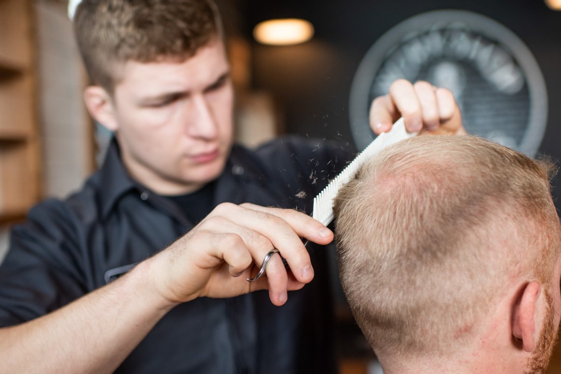 Workshop Barbers Commercial Shoot - Dean Riggott Photography